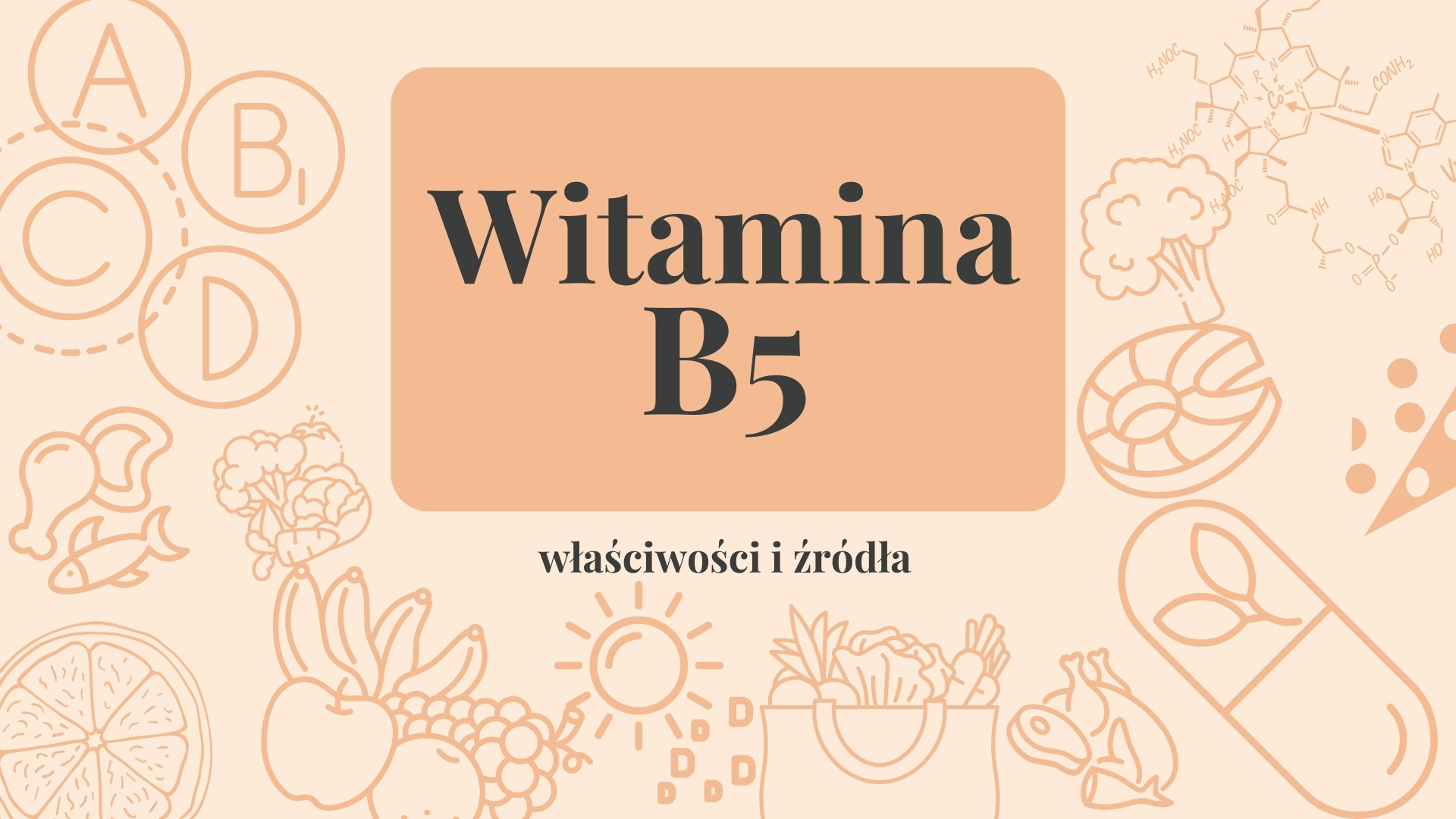 Witamina B5- właściwości, źródła i dawkowanie