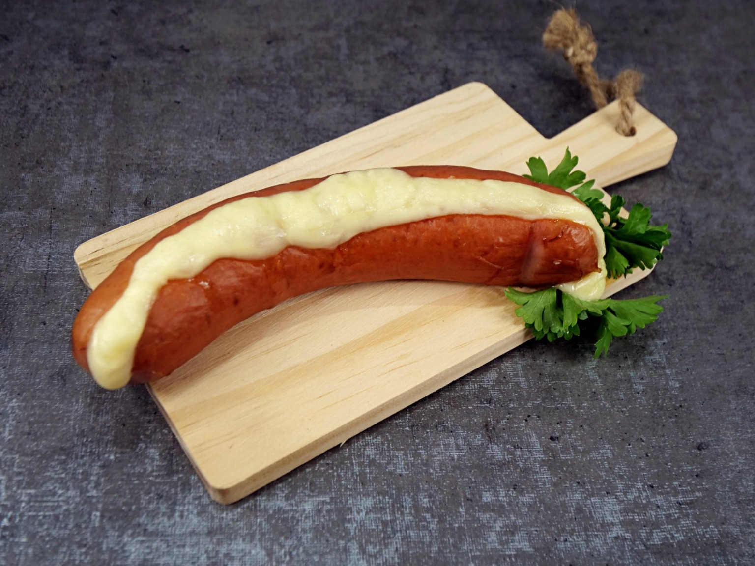 Kiełbasa śląska z serem